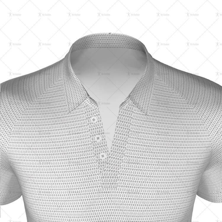Kit builder - 3D Kit Builder | Traditional Collar Regular-Fit Rugby Shirt