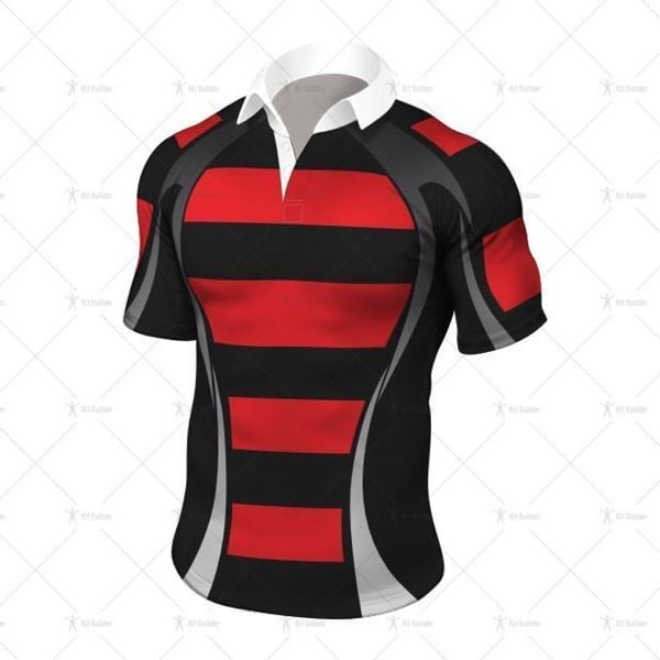 Kit builder - 3D Kit Builder | Tight-Fit Rugby Shirt + Traditional ...